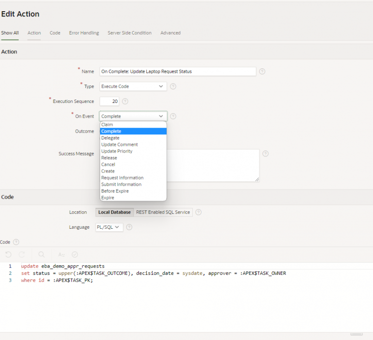 Oracle Apex Workflows and Automations - Understanding Task Definitions - ERP Transformation ...